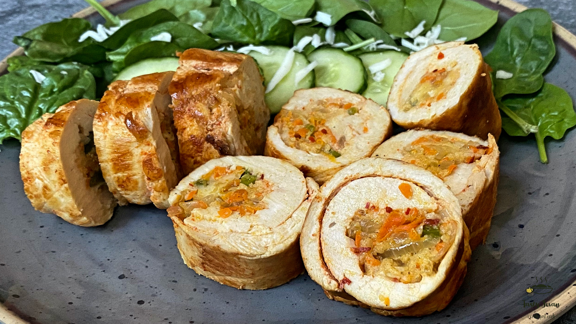 Healthy Chicken Rolls – Tasty Jevan